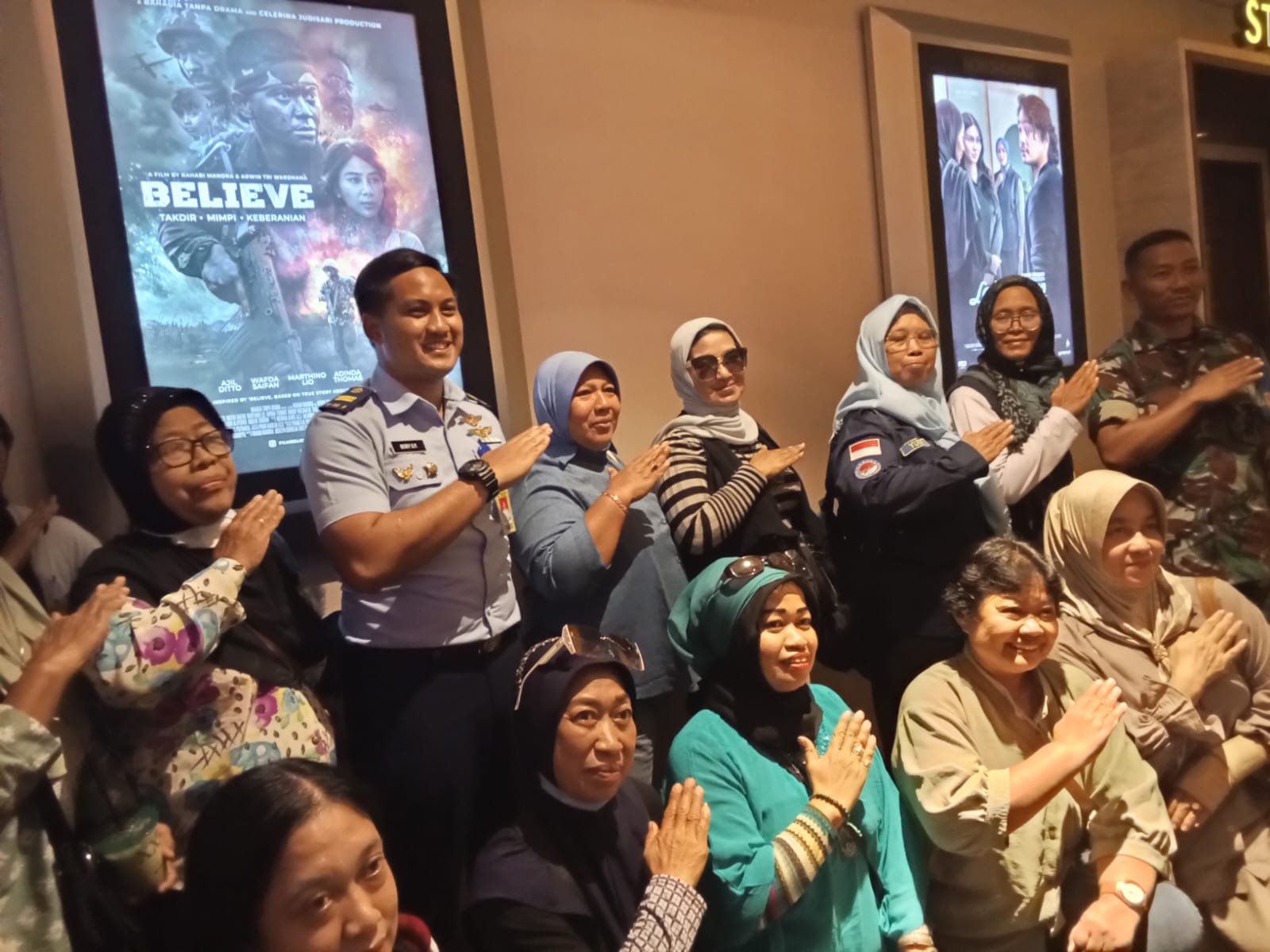 Nobar Film Believe di Lanud Muljono: Dari Inspirasi Jenderal Agus ...